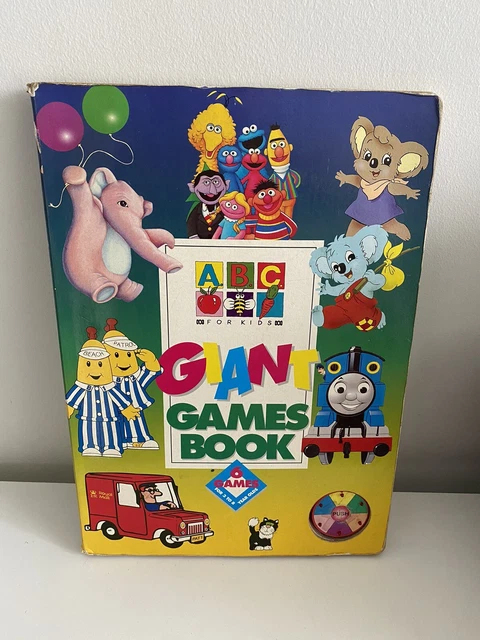 ABC GIANT GAMES book 1996 Bananas In Pyjamas Johnson And Friends ...