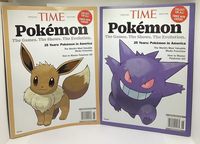 POKÉMON TIME MAGAZINE 2024 Edition: 25 Years in America - EEVEE ...