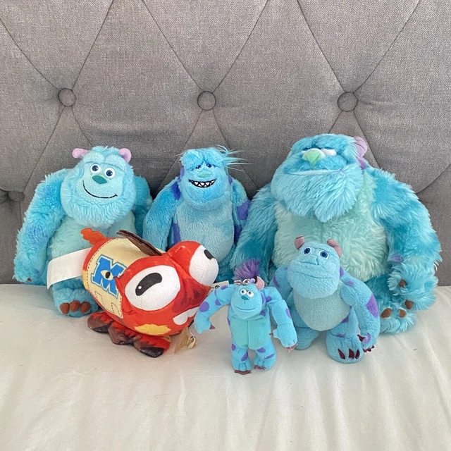 DISNEY PIXAR MONSTERS Inc & University Plush Soft Toy Bundle Lot Sulley ...