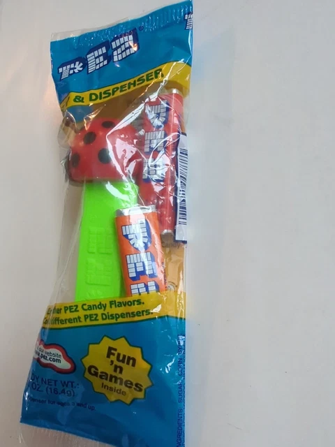 BUGZ LADY BUG PEZ Dispenser ORIGINAL PACKAGING NEW Collectible In ...