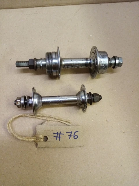 VINTAGE BICYCLE WEST Germany Union Front Hub 36T, Rear Hub 36T £16.15 ...