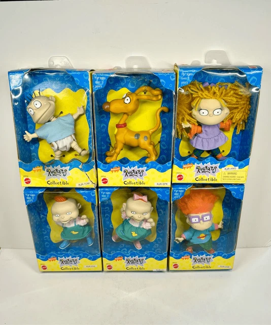 MATTEL NICKELODEON ORIGINAL Rugrats Collectible Complete Set of 6 ...