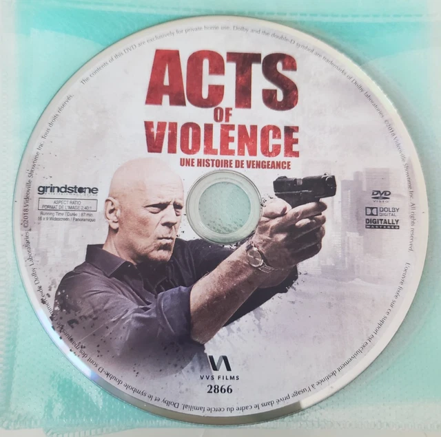 ACTS OF VIOLENCE Loose Disc DVD VVS Films $2.00 - PicClick CA