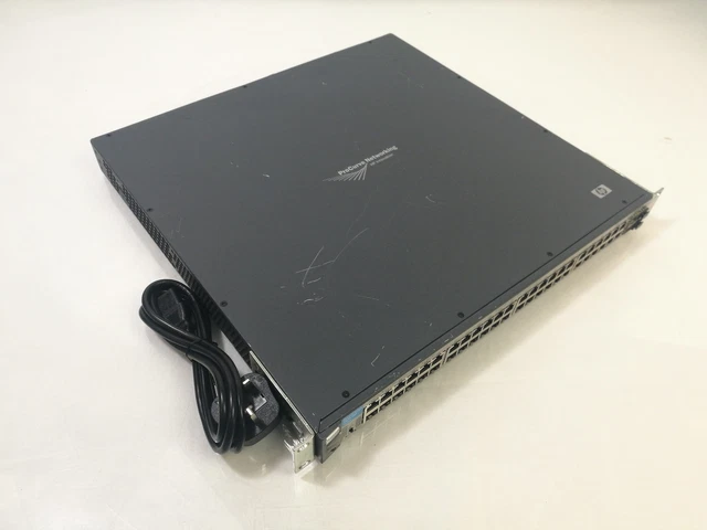 HP PROCURVE 2900-48G 48 Port Gigabit Network Switch J9050A - With Rack Ears £83.98 - PicClick UK