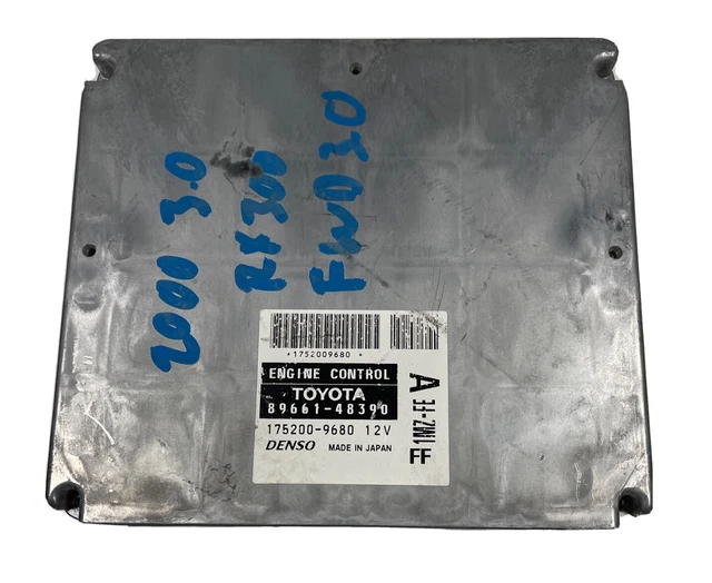 2003 LEXUS RX300 Automatic Ecu Ecm Pcm Engine Control Module 89661 ...