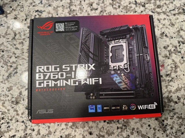 ASUS ROG STRIX B760-I GAMING WIFI LGA 1700 Intel Motherboard $170.00 ...