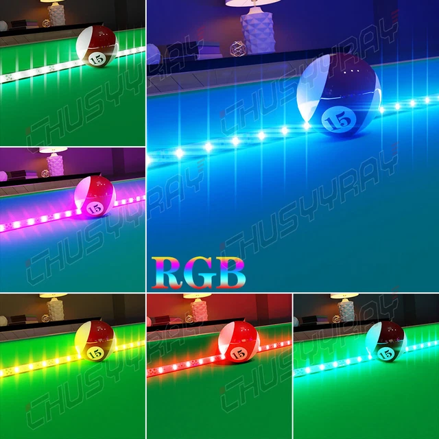 RGB LED STRIP Lights 5M 300 LED USB Bluetooth With Music For billiards ...