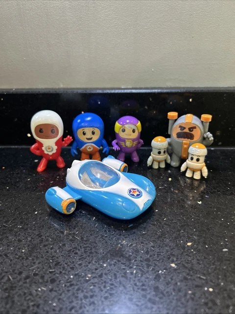 CBEEBIES GO JETTERS Plastic Magazine Toy Vehicles And Figures Bundle ...