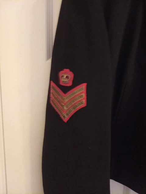 VINTAGE REME STAFF Sergeant's Mess Dress Uniform Jacket, Waistcoat ...