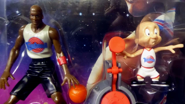SPACE JAM MICHAEL Jordan + Elmer Fudd AF ensemble neuf 1996 film ...