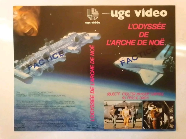 JAQUETTE VHS (SEUL) UGC L'odyssée De L'arche De Noë EUR 4,00 - PicClick FR