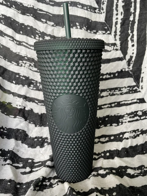 STARBUCKS DARK GREEN Tumbler 24oz/710ml Cold Cup & Straw $65.00 ...