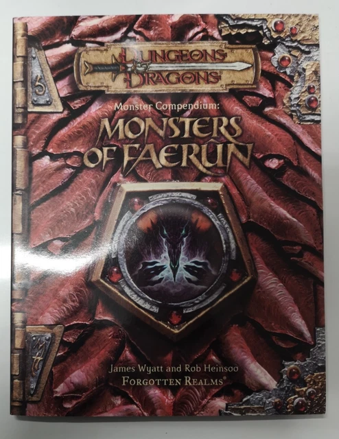 DUNGEONS & DRAGONS Monster Compendium Monster Of Faerun Usata In ...