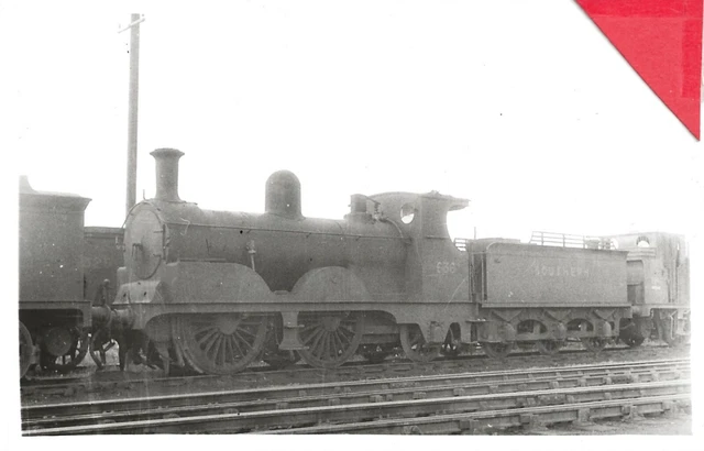 SOUTHERN RAILWAY EX L&SWR - A12 CLASS 0-4-2 - NO.636 - VINTAGE IMAGE ...