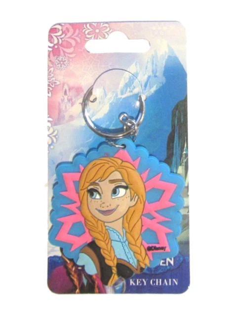 DISNEY FROZEN ANNA Large RUBBER Key Ring Bag Charm £4.70 - PicClick UK