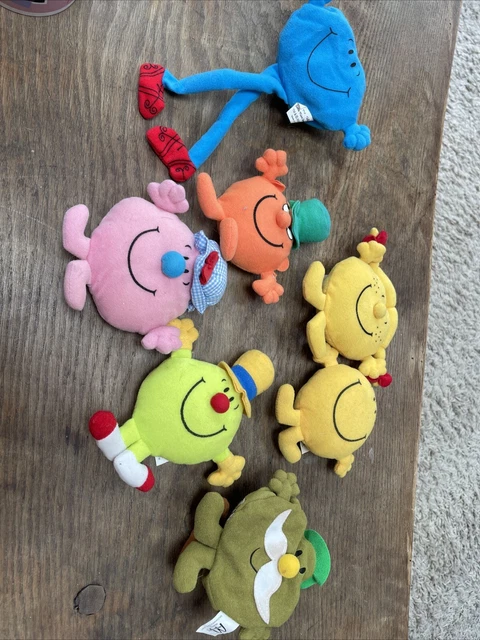MCDONALDS MR MEN and Little Miss Plush Soft Toy Bundle x 7 1999 - 2022 ...