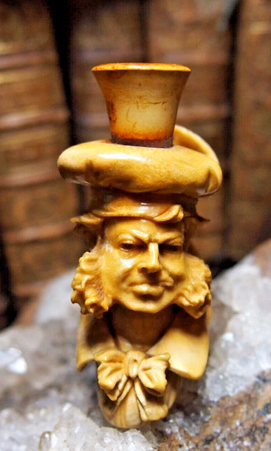 BELLE PIPE FUME CIGARETTE EN ÉCUME DE MER " ANGLAIS AUX FAVORIS ...