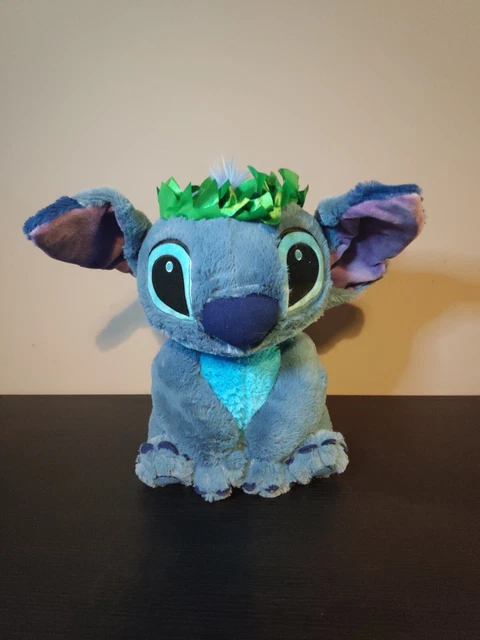 OFFICIAL DISNEY LILO & Stitch Stitch Flower Hawaii Sitting Plushie 12 ...