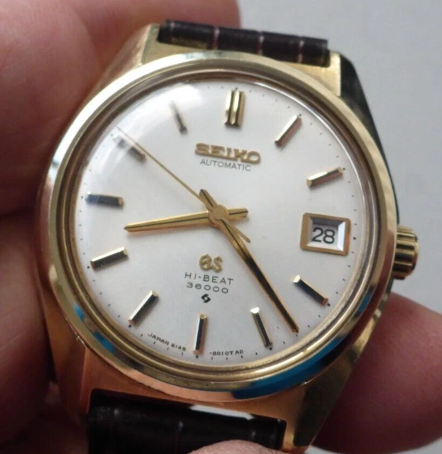 GRAND SEIKO, GS, 36000 Hi Beat, 1968 Vintage Watch 6145-8000 , Serviced ...