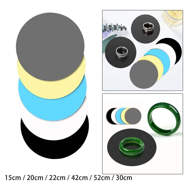BACKDROPS DOUBLE SIDE Reflective Waterproof Light and Shadow Round ...