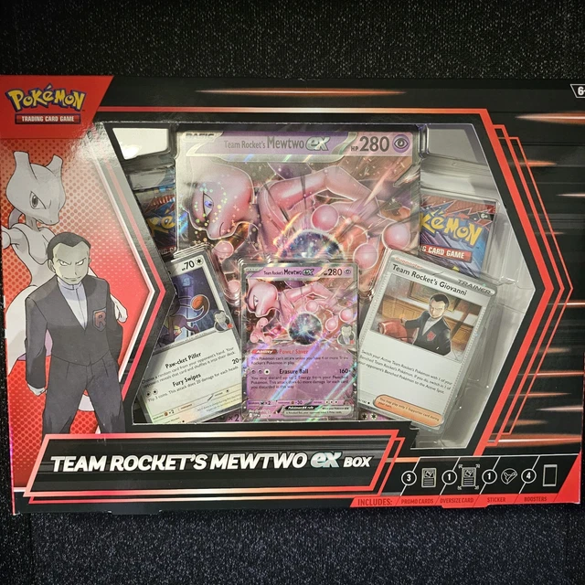 TEAM ROCKET’S MEWTWO ex Box - Destined Rivals & Journey Together ...