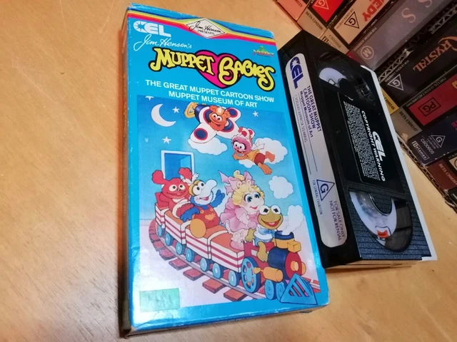 MUPPET BABIES: GREAT MUPPET CARTOON SHOW + - RARE CEL 1985 1st Issue on BETAMAX! $59.95 ...