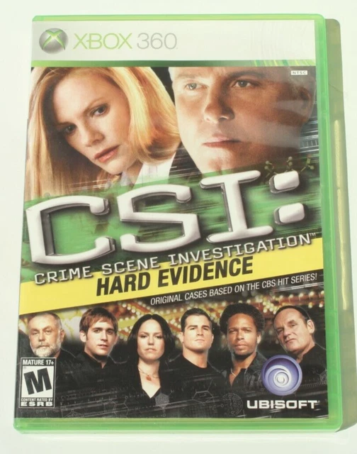 CSI: CRIME SCENE Investigation - Hard Evidence (Xbox 360) Complete with ...