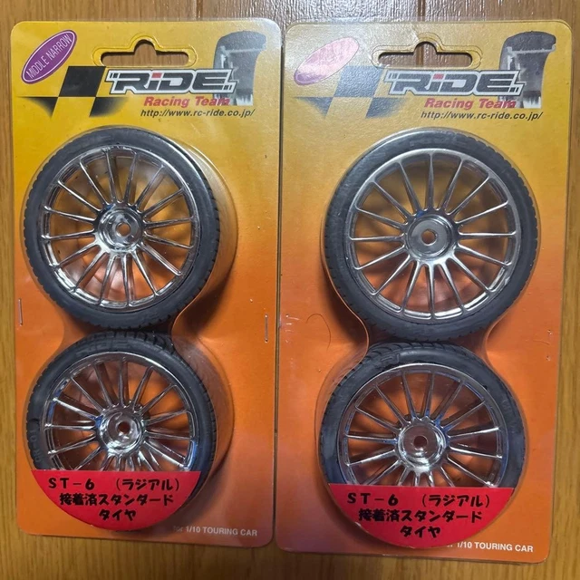 RIDE ST-6 RADIAL Tire Silver Plated Tire Set of 4 £76.09 - PicClick UK