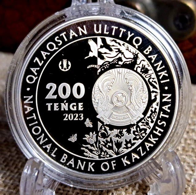 2023 KAZAKHSTAN 200 tenge Balkhash Perch Copper-nickel proof coin $67. ...