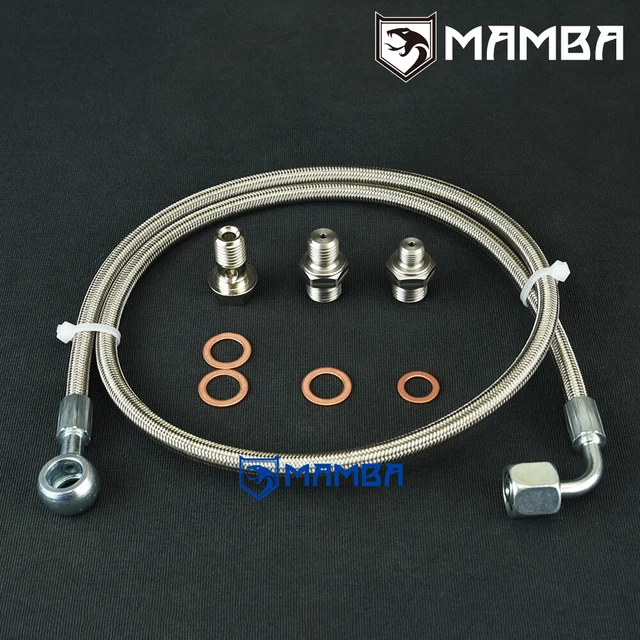 TURBO INLET OIL Feed Line for VW Beetle Golf Jetta 1.9 TDI BV39 ...