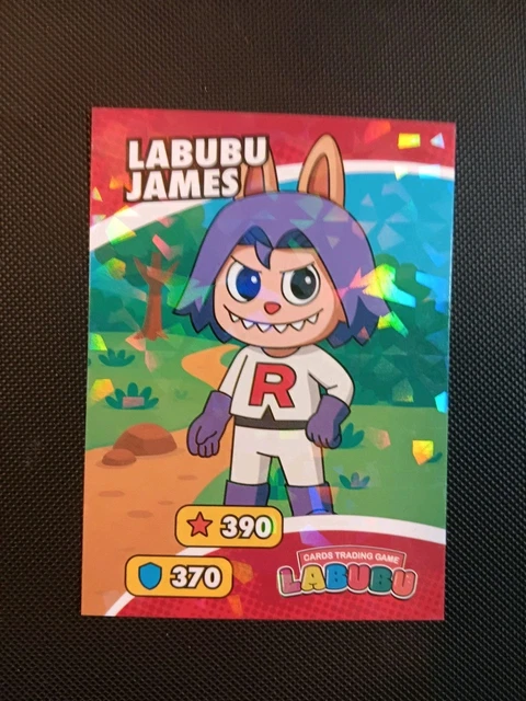 LABUBU JAMES POKEMON Labubu Cards Trading Game Card Peru US Seller MINT ...