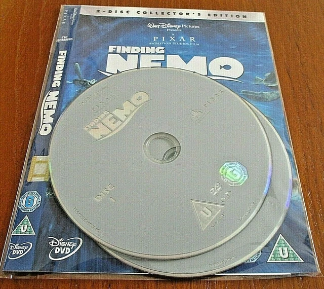 FINDING NEMO DVD (2004) Lee Unkrich cert U 2 discs £1.85 - PicClick UK