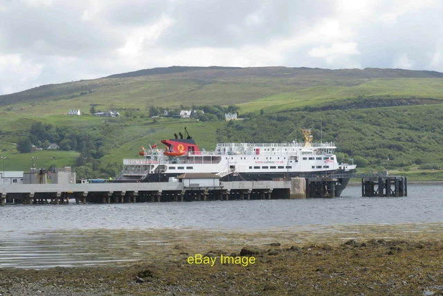 PHOTO 12X8 MV Hebrides at Uig Pier The CalMac ferry 'Hebrides' a c2019 ...