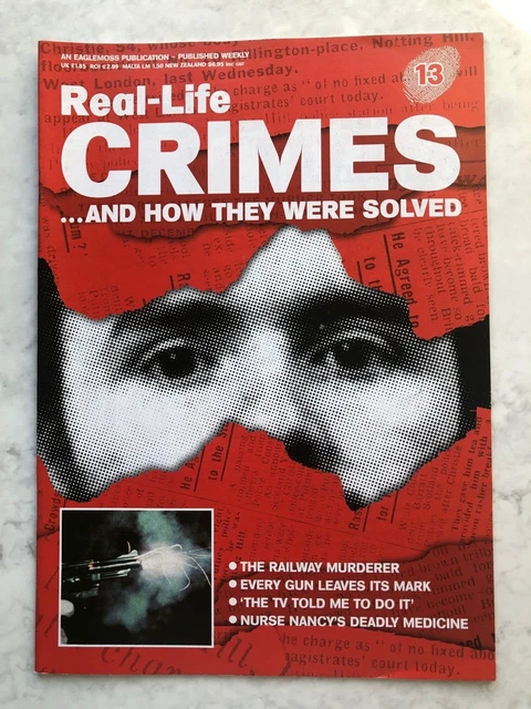 #13 REAL LIFE Crimes Magazine Railway Murderer John Duffy Rapist Nurse ...