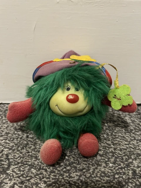 RAINBOW BRITE LUCKY Sprite Green Mattel Vintage 1983 Hallmark Plush Toy ...