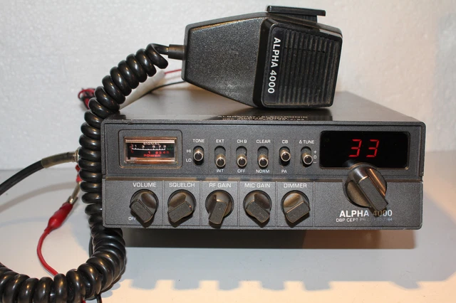 CB-FUNKGERÄT ALBRECHT Alpha 4000, 40 Kanal, 4 Watt EUR 25,50 - PicClick DE