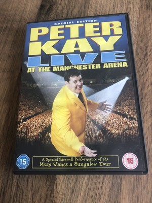 PETER KAY: LIVE at Manchester Arena DVD (2005) Peter Kay cert 15 ...