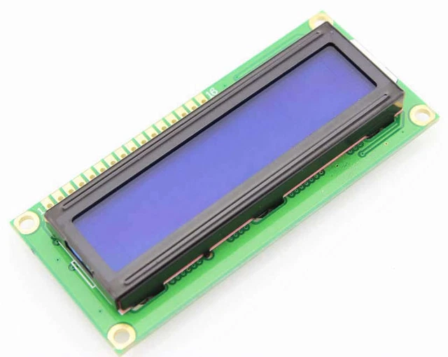 1602 16X2 CHARACTER LCD Display Module - Blue Backlight(5V) EUR 3,35 ...