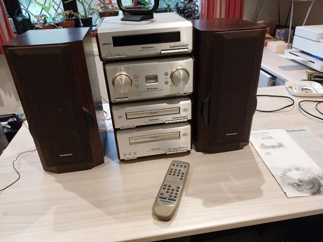 TECHNICS SE-HD560 MICRO System HiFi Separates Speakers Amp-CD-Tuner ...