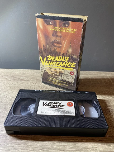 ARTHUR ROBERTS DEADLY Vengeance PAL VHS Video Tape - Cardboard Sleeve ...