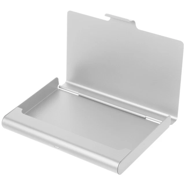 PORTABLE OFFICE CARDS Container Business Organizer for Desk Holder $16. ...