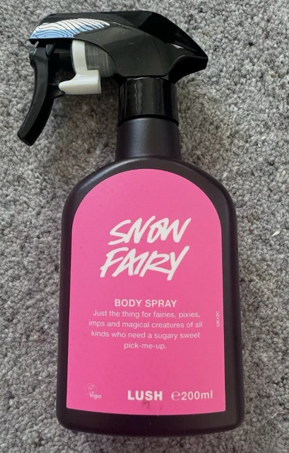 LUSH SNOW FAIRY body spray 200ml expiry 2029 £24.62 - PicClick UK