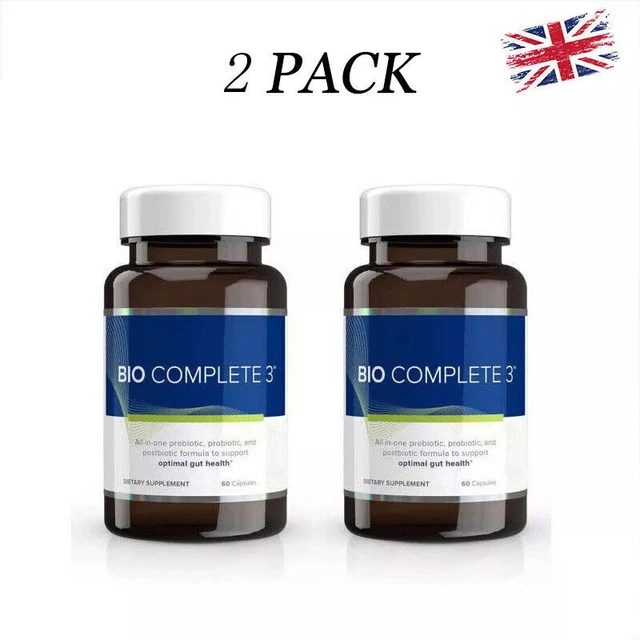 GUNDRY MD BIO COMPLETE 3 Capsules 60 Count PreBiotic ProBiotic ...
