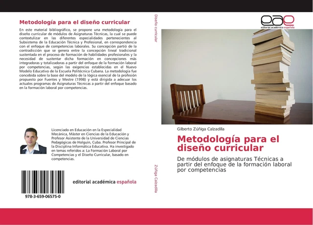 METODOLOGÍA PARA EL diseño curricular | Gilberto Zúñiga Calzadilla | Spanisch EUR 57,95 ...