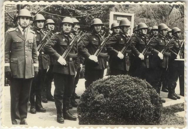 ROMANIA AK 47 Kalashnikov Photo Gear Communist Army Parade Uniform ...