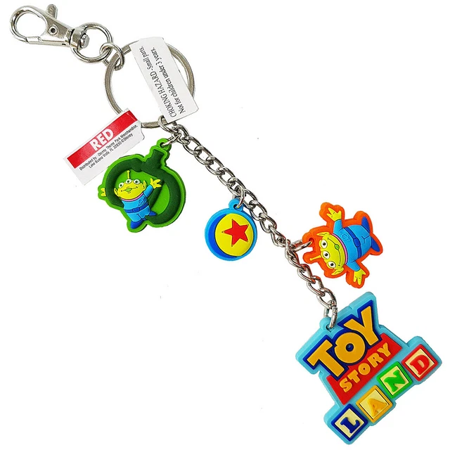 WALT DISNEY WORLD Toy Story Land Alien Key Chain Ring Hollywood Studios ...