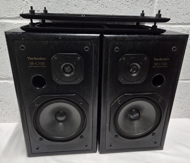 TECHNICS SB-CS50 2-WAY Speakers System 120W 8 Ohms £84.99 - PicClick UK