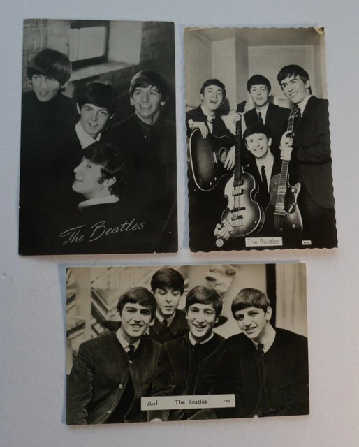 BEATLES ORIGINAL 1960'S POST CARDS £9.99 - PicClick UK