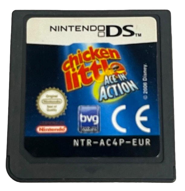 CHICKEN LITTLE ACE in Action Nintendo DS 2DS 3DS Game *Cartridge Only ...