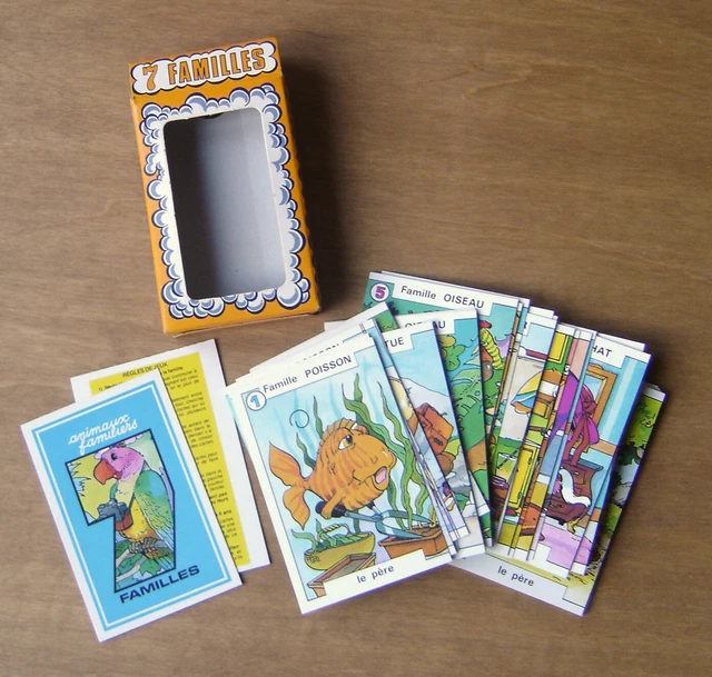 JEU DES 7 familles Animaux domestiques EUR 3,00 - PicClick FR